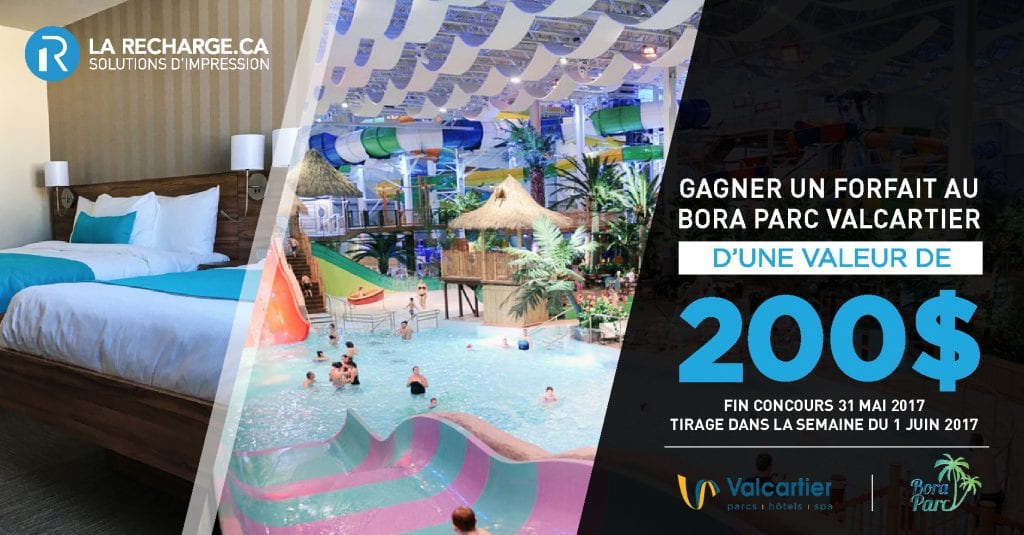 Concours: Amusez-vous au Bora Parc du Village Vacances Valcartier