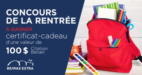 RETOUR À L’ÉCOLE