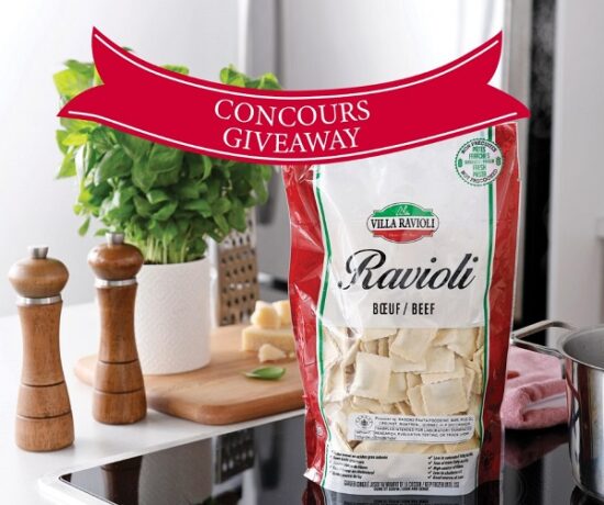 GAGNEZ 50$ DE PRODUITS VILLA RAVIOLI!!